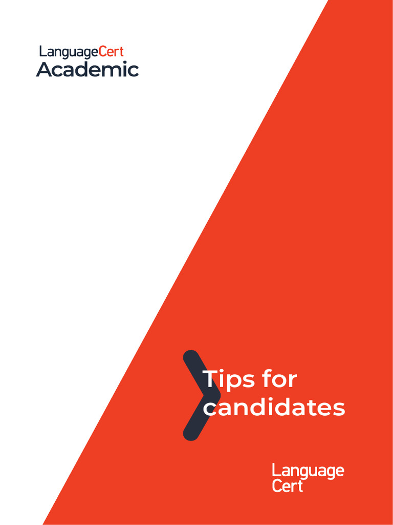 LC ACADEMIC Tips For Candidates | PDF | Subject (Grammar) | Linguistic ...