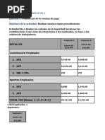 Cálculo y Porcentajes de la TSS | PDF | Salario | Salario mínimo