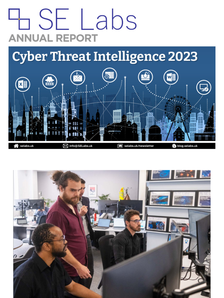 Cyber Threat Intelligence Report 2023 | PDF | Security | Computer Security
