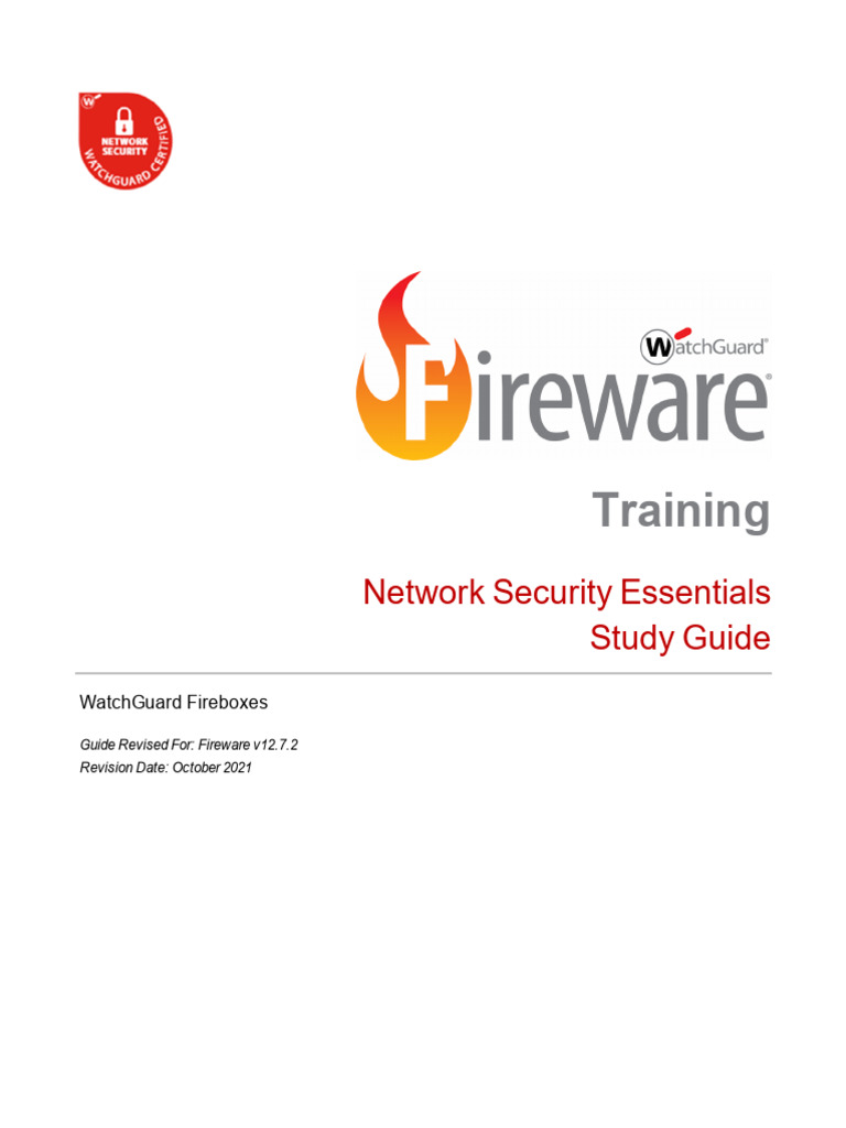 Network Security Essentials Study Guide v12.7.2 | PDF | Proxy Server ...