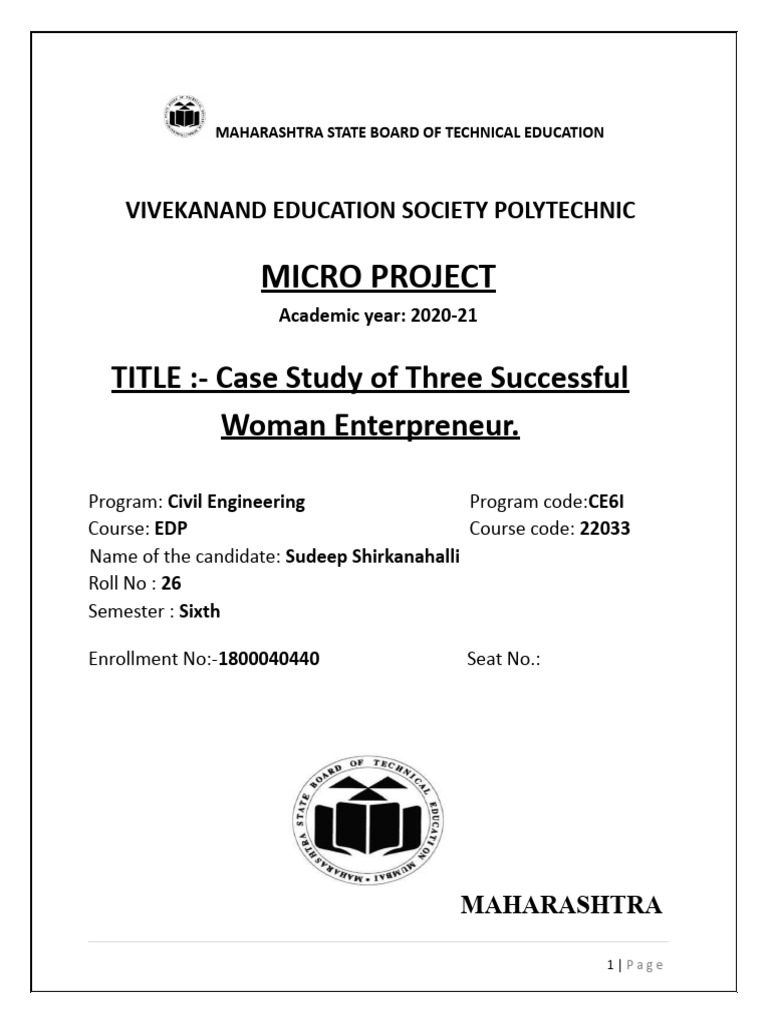 EDP MICROPROJECT ROLL NO 26 Converted 4 | PDF | Entrepreneurship | Economies