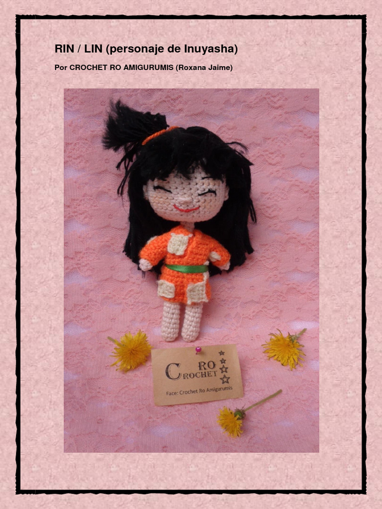 Patron Rin Lin Inuyasha - Crochet | PDF