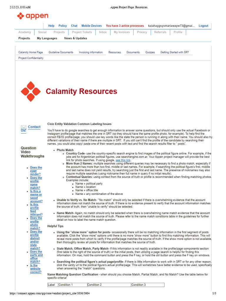 Appen Project Page - Resourcesb | PDF | Facebook | Internet Privacy