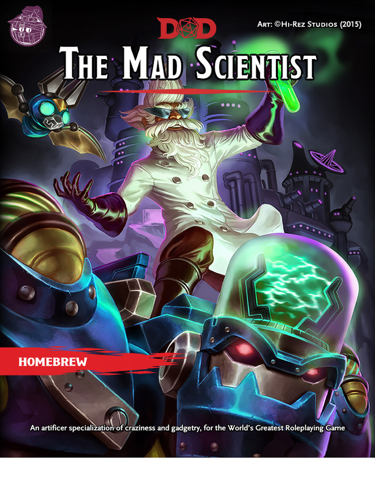 Mad Scientist Artificer Specialization | PDF