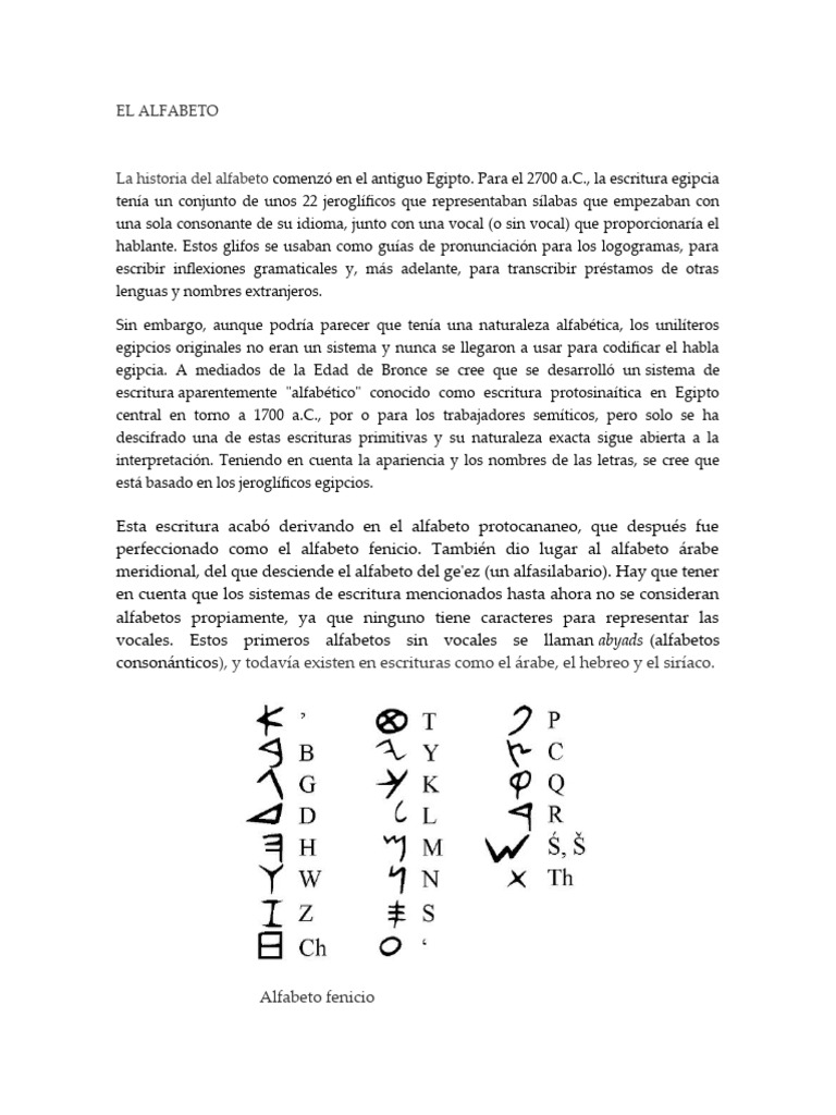 EL-ALFABETO | PDF | Alfabeto | Escritura latina