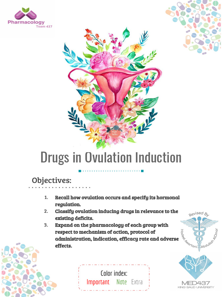 2 - Drugs in Ovulation Induction | PDF | Gonadotropin | Luteinizing Hormone