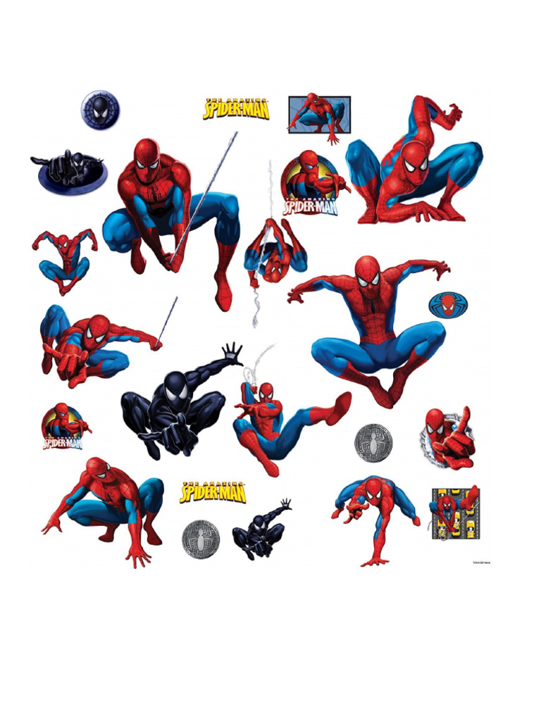 Spider Man Stikers | PDF