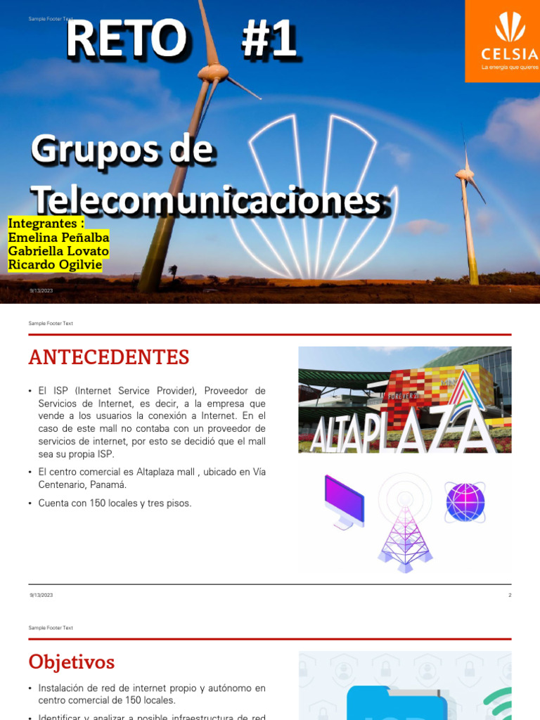 Reto 1 | PDF | Internet | Telecomunicaciones