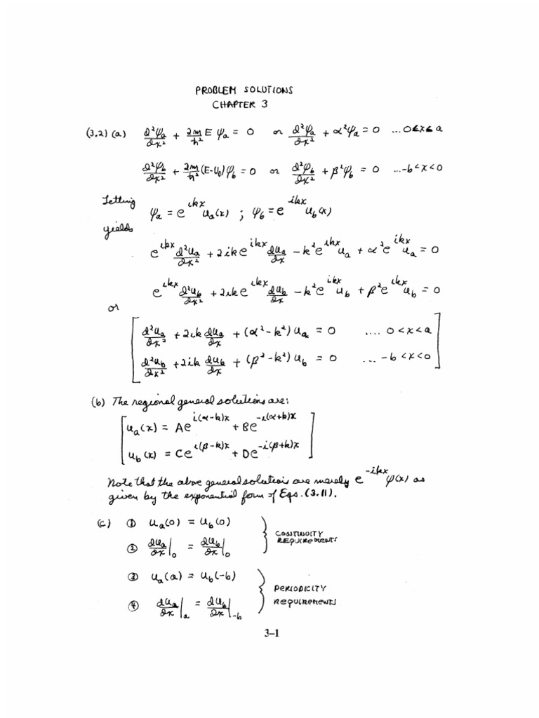 Chapter 3 - Solution Manual | PDF