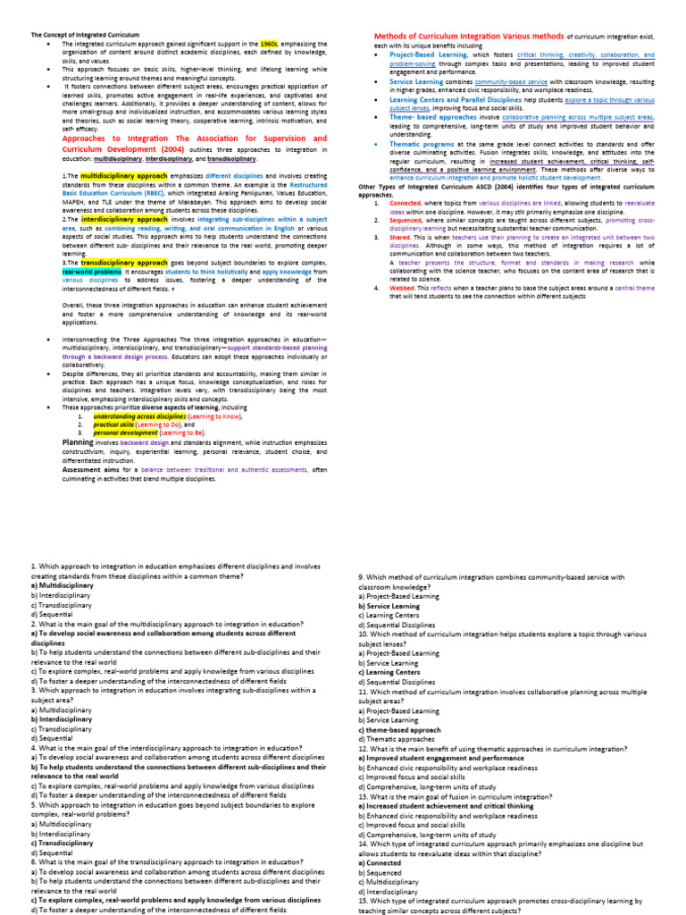 Building and Enhancing | PDF | Project Based Learning | Interdisciplinarity