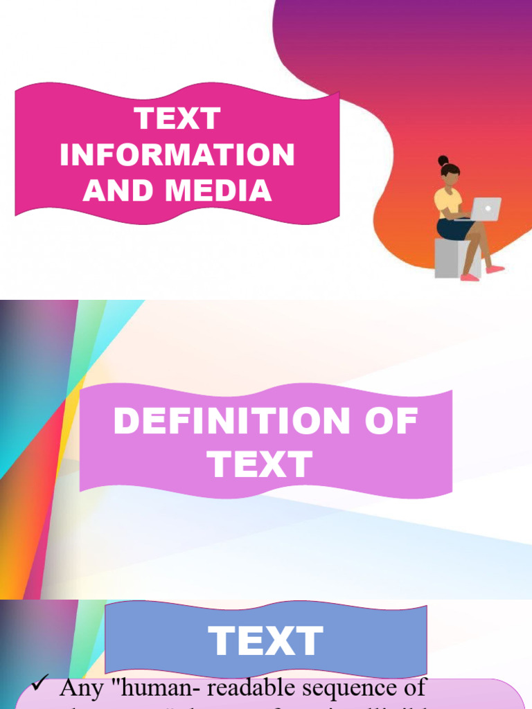 Text Information Literacy | Download Free PDF | Typefaces | Serif
