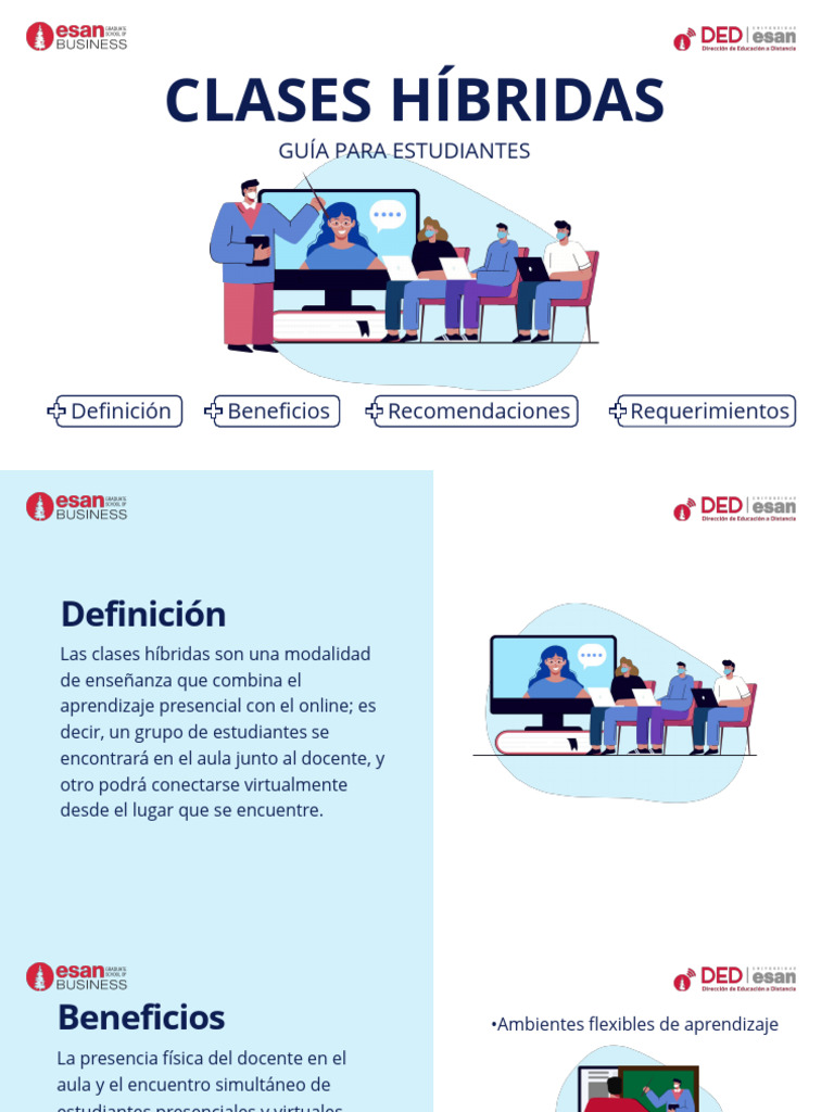 I.4. - Aula Híbrida | PDF | Salón de clases | Informática