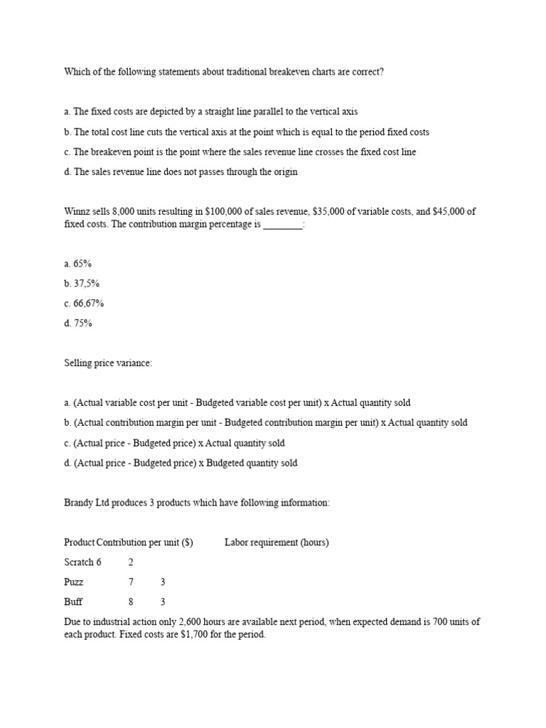 Quiz Pdf Financial Accounting Business