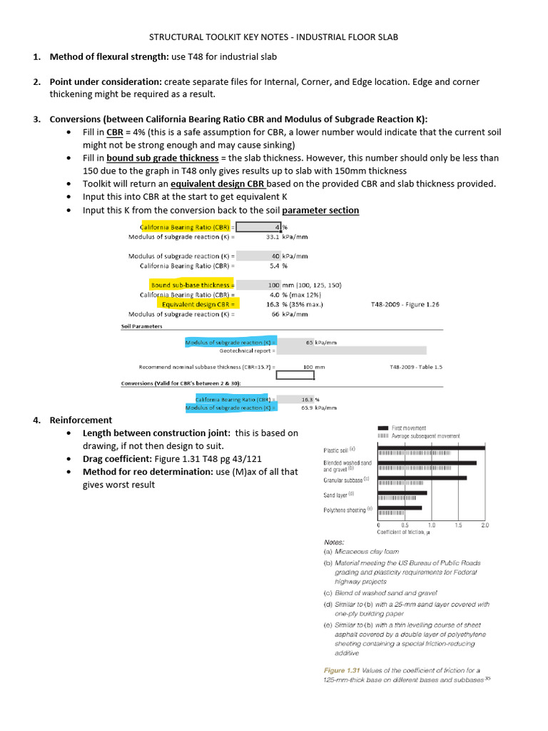 Industrial Floor Slab Engineering Guide | PDF