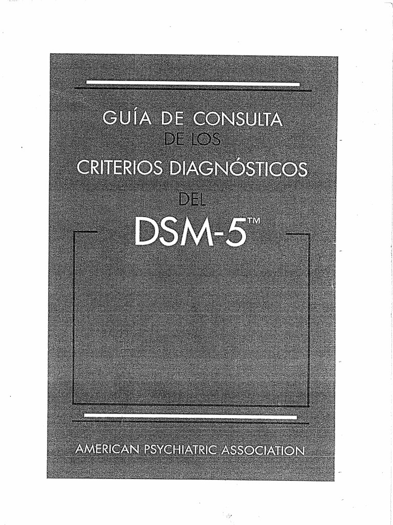 DSM - 5 | PDF