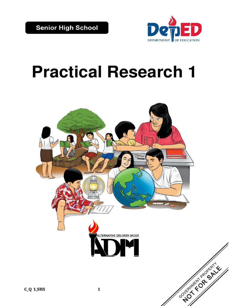 Applied Practical Research 1 q1 Mod1 v2 | PDF | Qualitative Research | Data Analysis