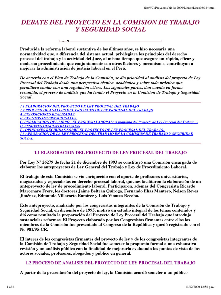 344 | PDF | Ley procesal | Perú