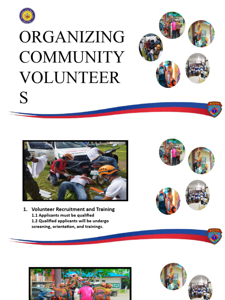 Organizing Community Volunteers | PDF | Self-Improvement