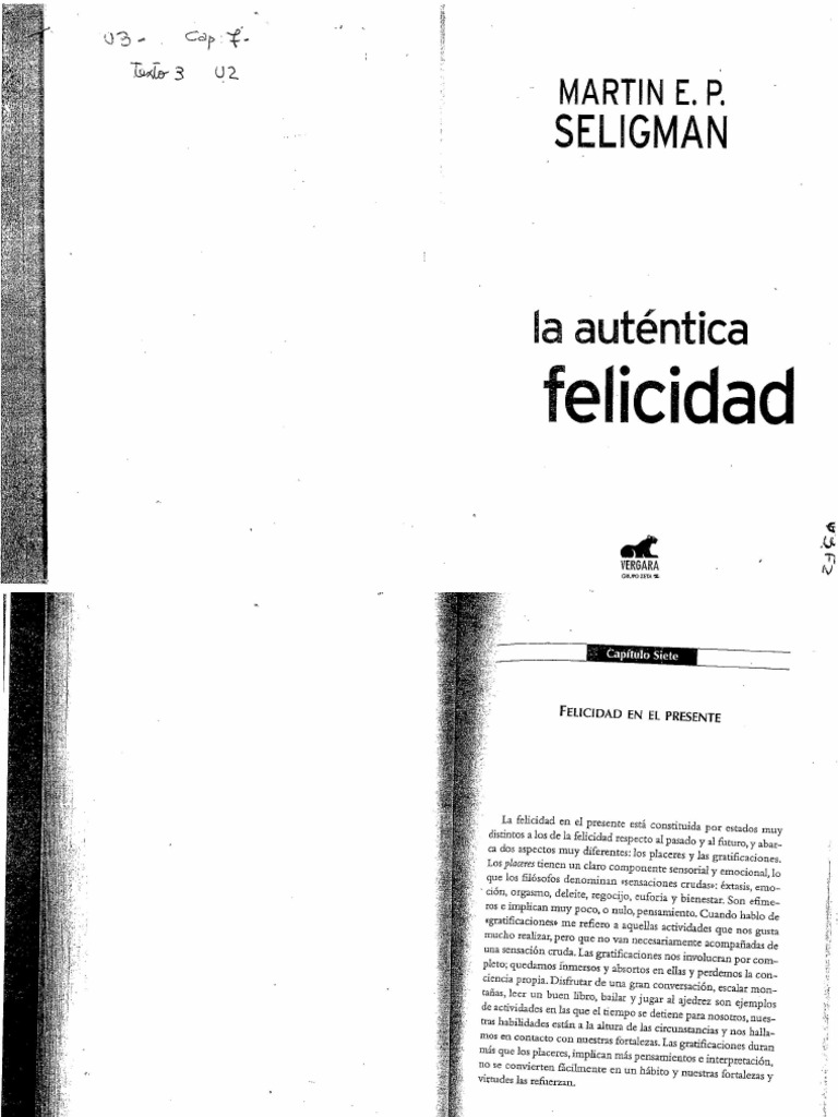 Seligman - Cáp. 7 | PDF