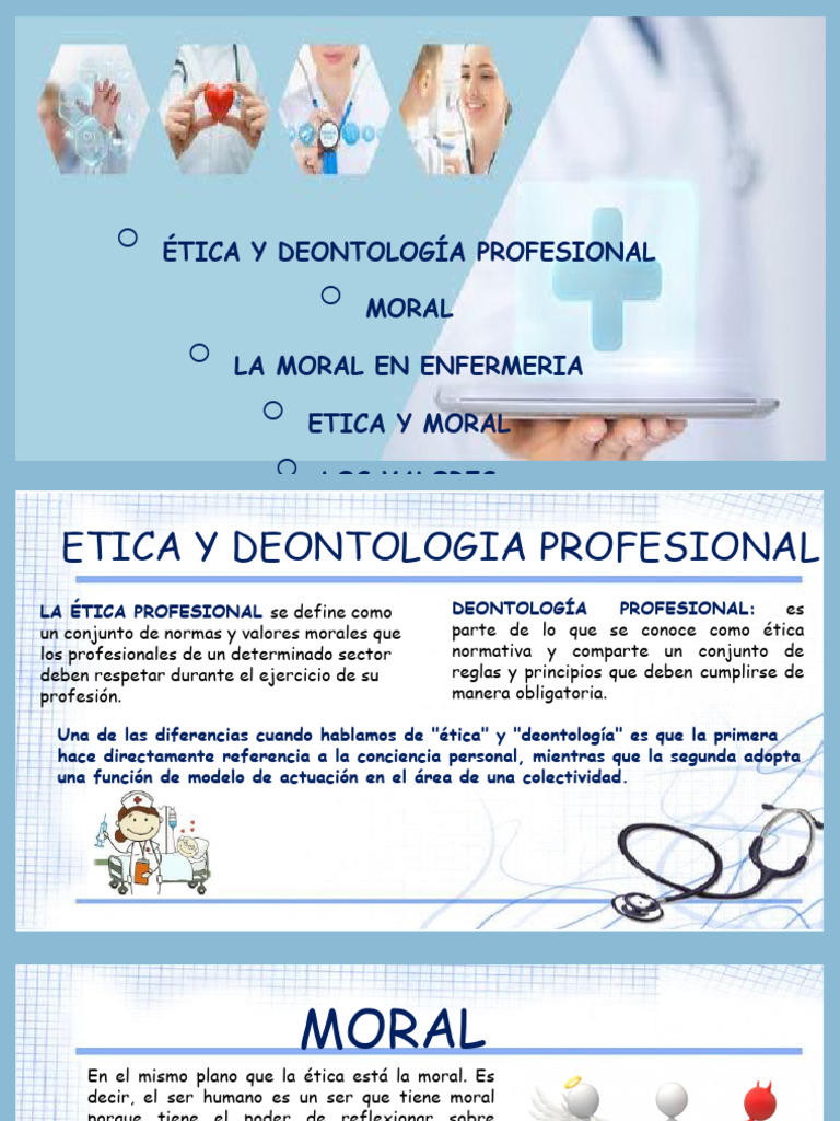 Etica y Deontologia Profesional | PDF | Moralidad | Ética profesional