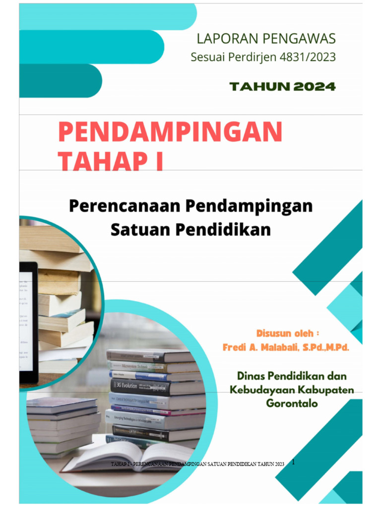 Contoh Laporan Tahap I - Pendampingan-Satpen | PDF | Karier & Perkembangan | Bisnis