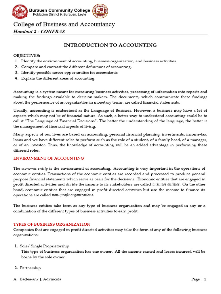 FAR Handout | PDF | Accounting | Audit