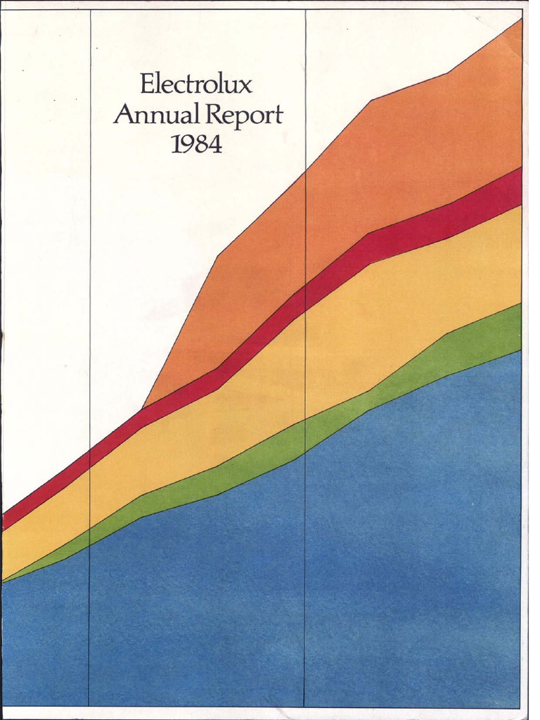 Electrolux Annual Report 1984 English | PDF