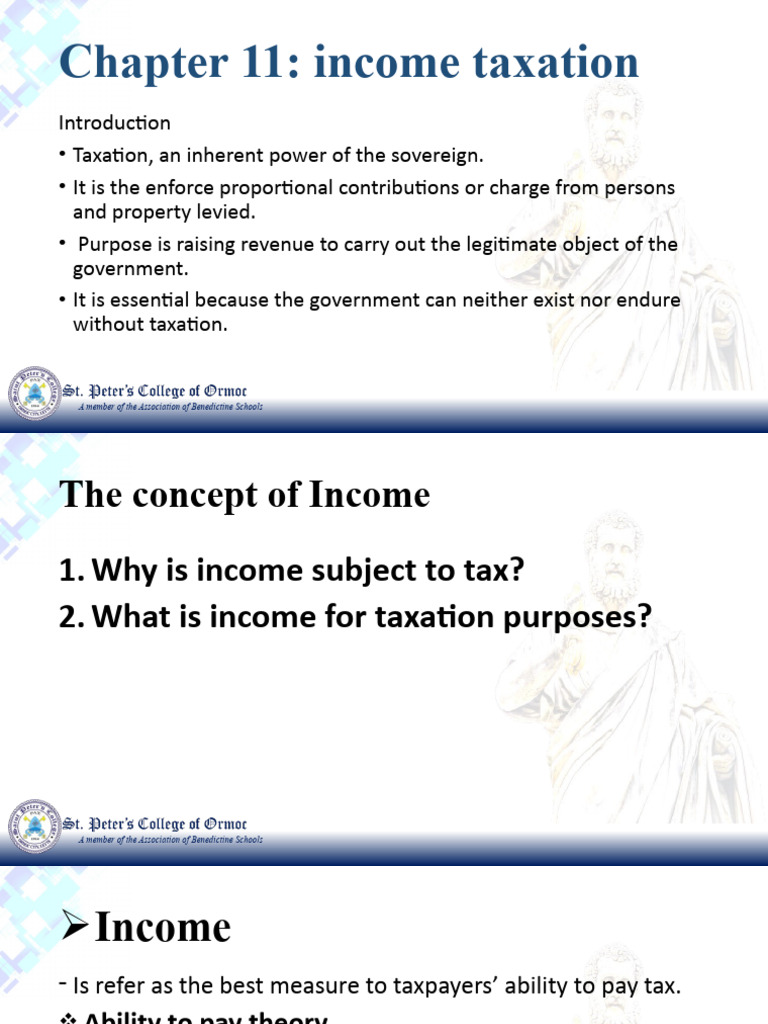 Chapter 11 Income Tax | PDF | Taxes | Income Tax In The United States
