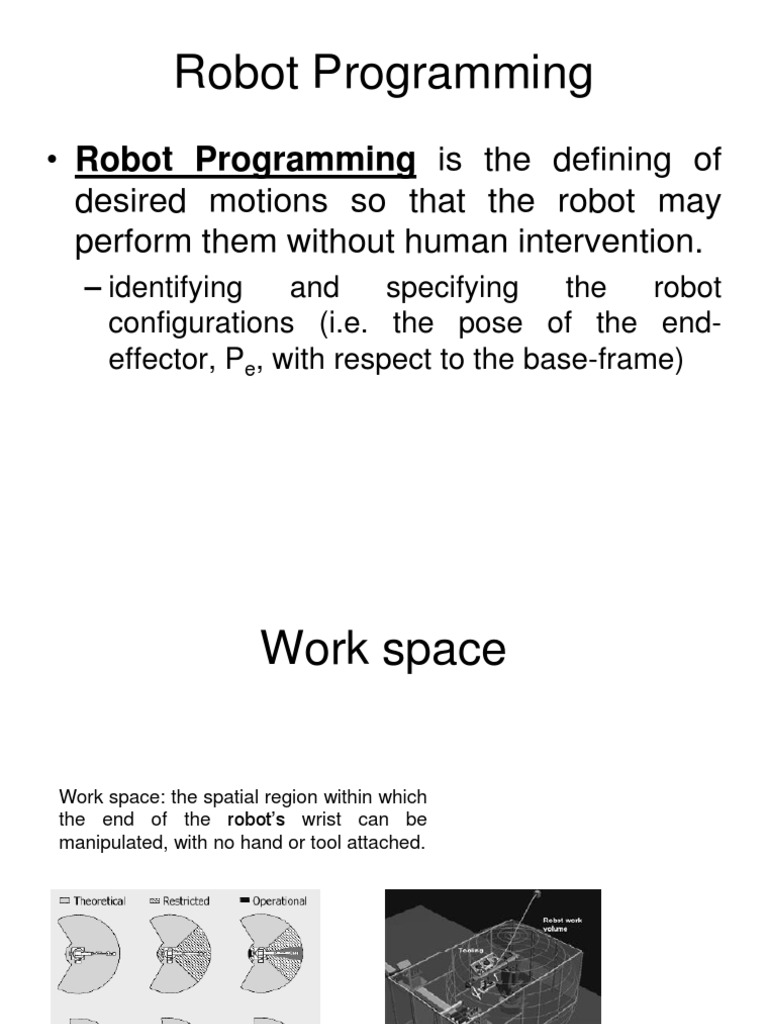 Robotics Part3 | PDF | Cartesian Coordinate System | Computer Programming