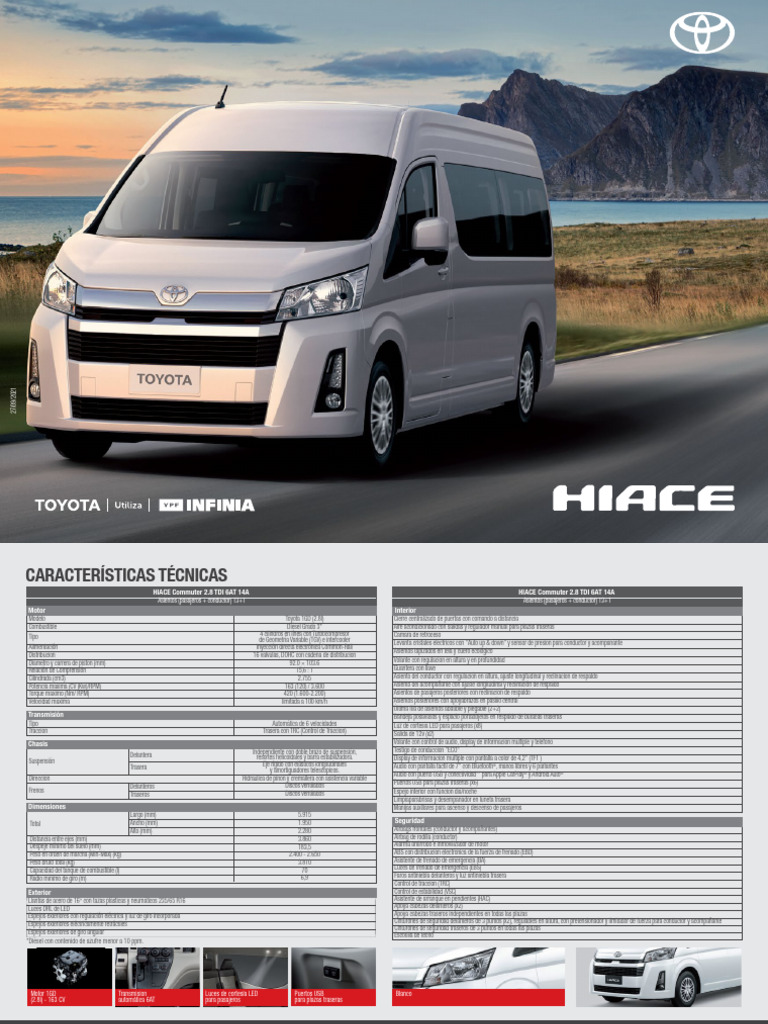 Hiace Commuter Manual | PDF | Vehículos | Vehículo de motor