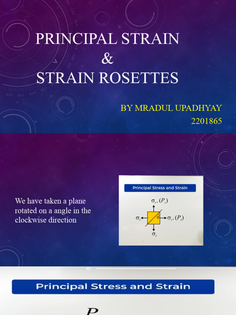 Principal strain ppt | PDF