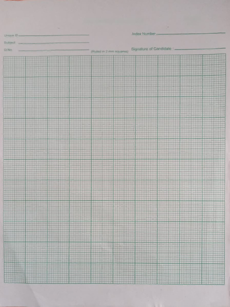 2cm Graph Sheet | PDF