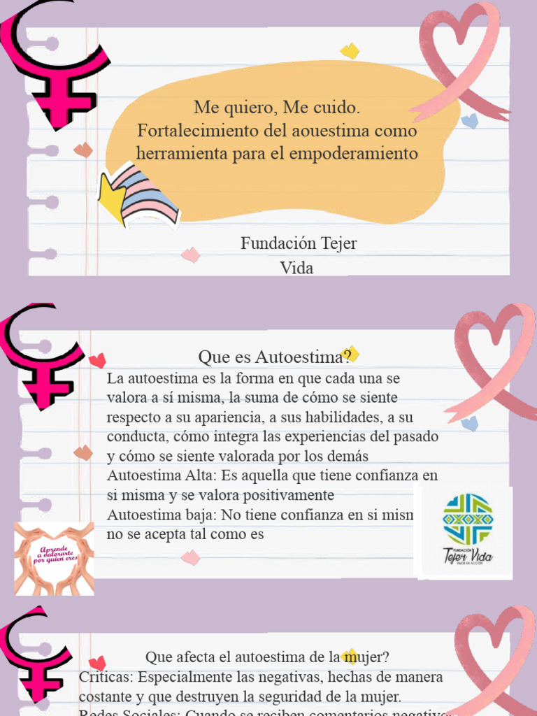 Empoderamiento y Autoestima Femenina | PDF | Autoestima | Empoderamiento