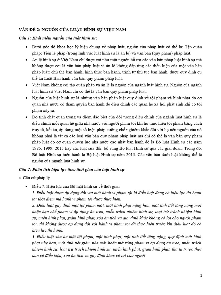 Van de 2 - Ngu N C A LHSVN | PDF