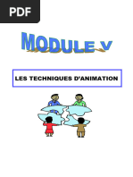 Technique D'animation | PDF | Réflexion | Pédagogie