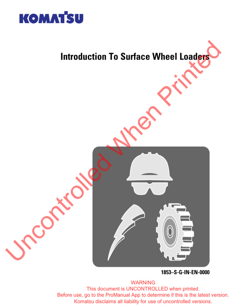 3 Introduction To Surface Wheel Loaders | PDF | Hazards | Brake