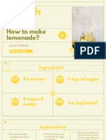 How To Make Lemonade Worksheet | PDF | Self-Improvement