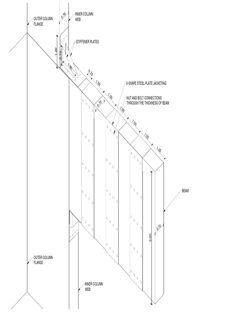 Retrofitting of Column-Beam Joint | PDF | Structural Engineering ...