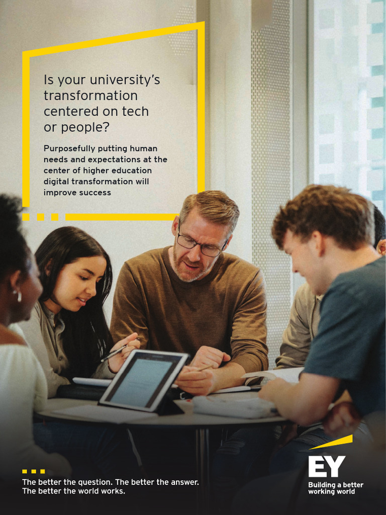 Ey 2023 Report Is Your University S Transformation Centered On Tech or People | PDF ...