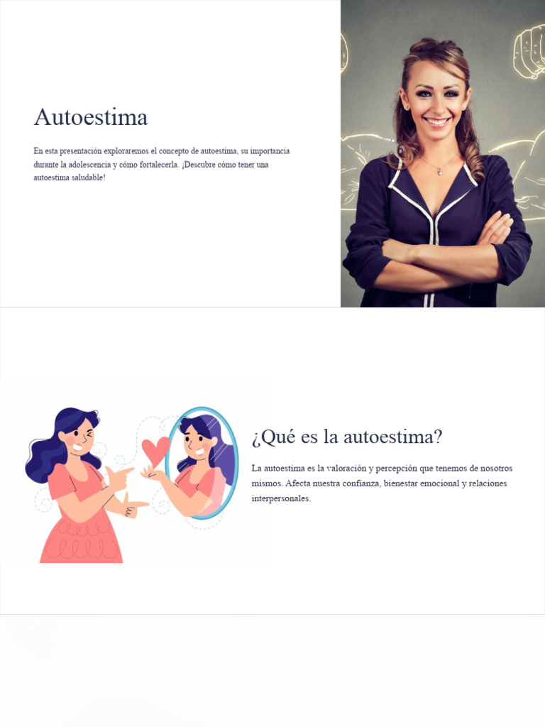 Autoestima 1 | PDF | Autoestima | Sicología