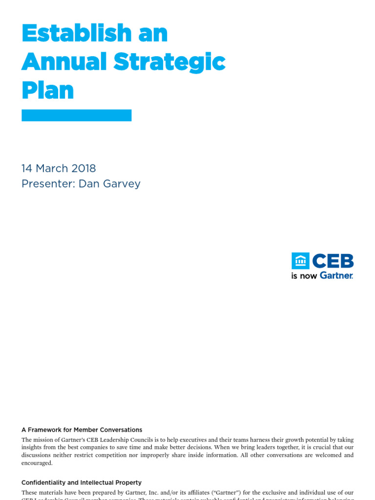 Annual Strategic Plan | PDF | Performance Indicator | Strategic Planning