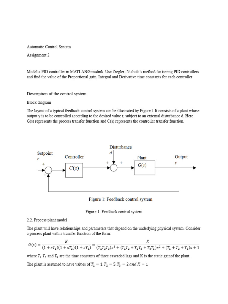 PID Tuning1 | PDF | Control Theory | Mechanics