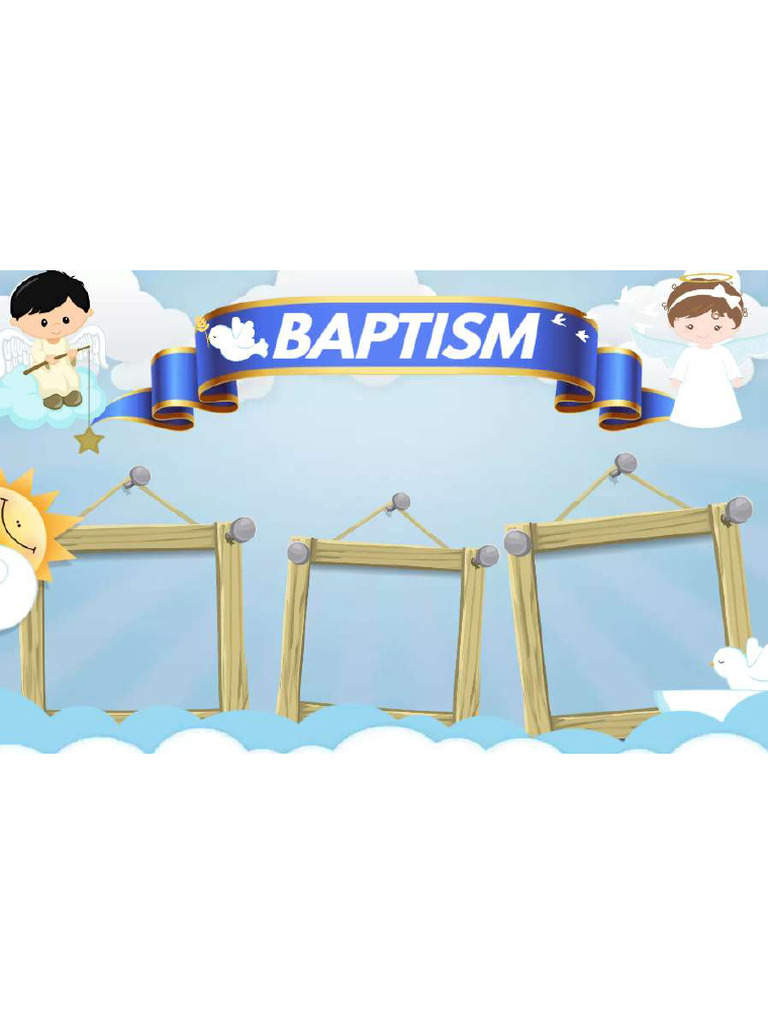 Clouds Background Baptism - Made with PosterMyWall | PDF