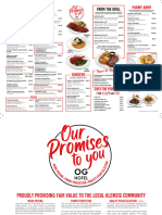 Tender Loving Cuisine Menu 2023/24 | PDF | Cheesecake | Curry