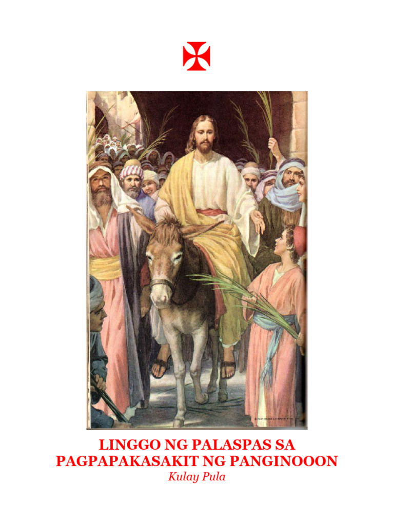 Linggo NG Palaspas Sa Pagpapakasakit NG Panginoon | PDF