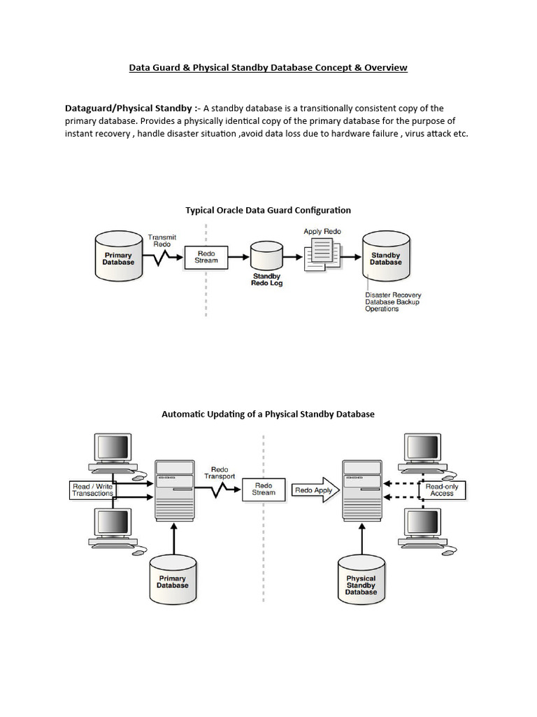 Data Guard | Download Free PDF | Databases | Computer Architecture