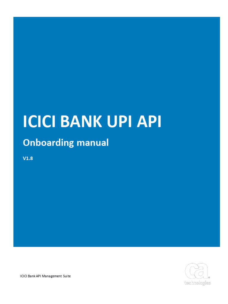 OnboardingManual - UPI - API v1 | PDF | Public Key Cryptography | Transport Layer Security