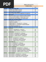 Listado de Items Vivienda | PDF | Materiales de construcción | Ingeniería de Edificación