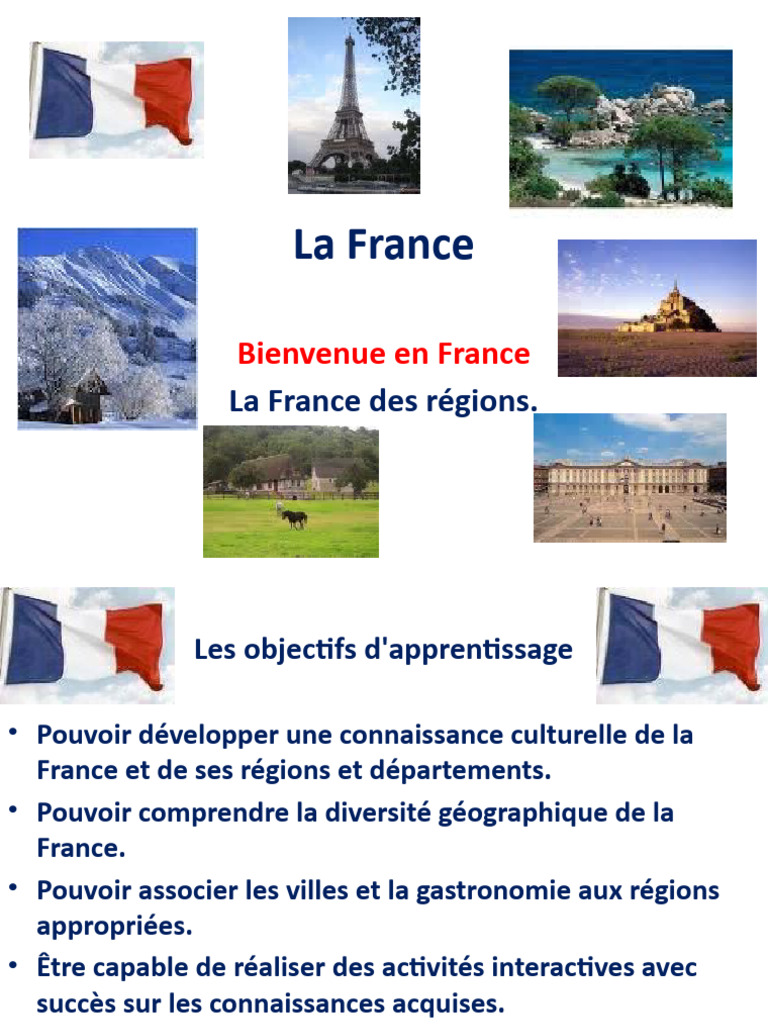 La - France Des Departements Et Regions | PDF | Nourritures | Cuisine ...