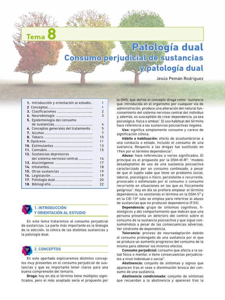 Consumo perjudicial | PDF | La dependencia de sustancias | Despachador ...